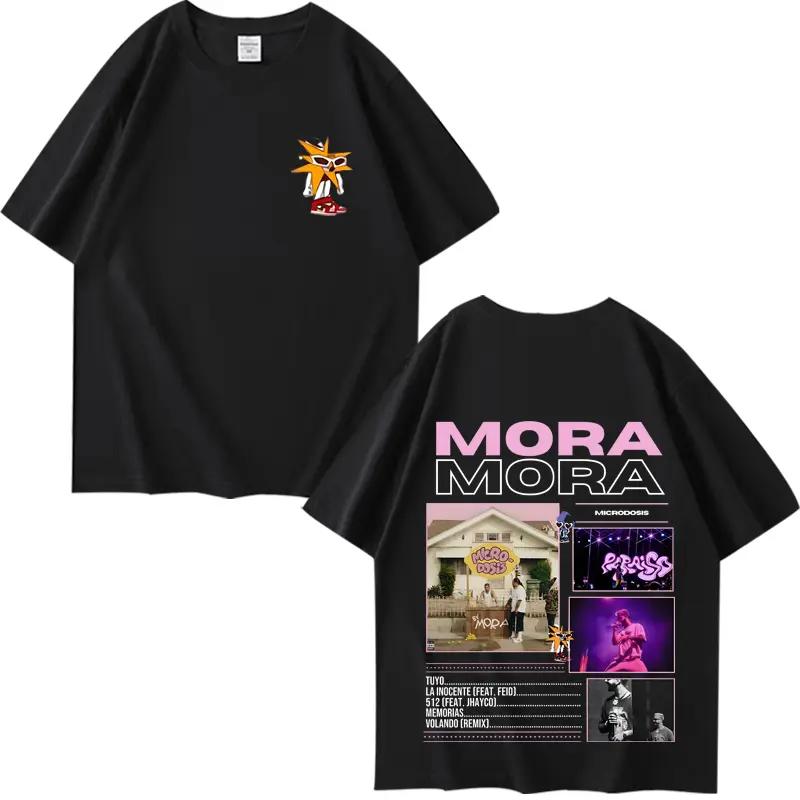Rapper MORA MICRODOSIS Tour Album 2025 graphic T-shirt Unisex Crewneck ...