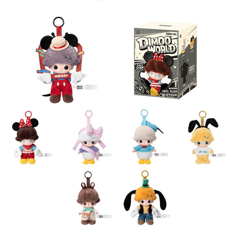 DIMOO WORLD × DISNEY Series-Vinyl Plush Keychain Blind Box - TikTok Shop