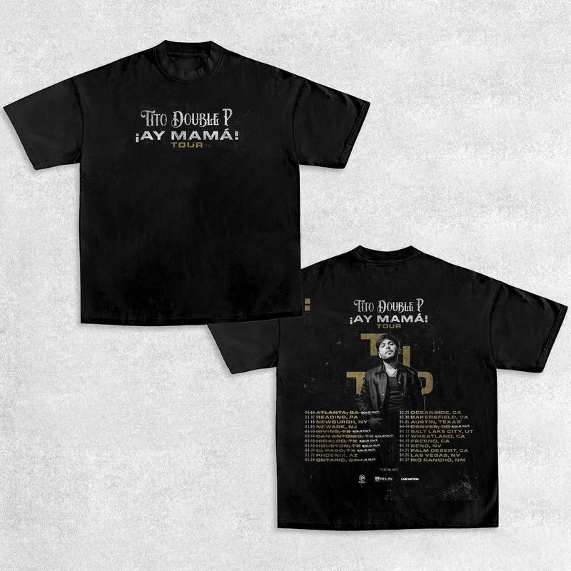 Tito Double P !Ay Mama! Tour 2025 Tee, Tito Double P Outfit, - TikTok Shop