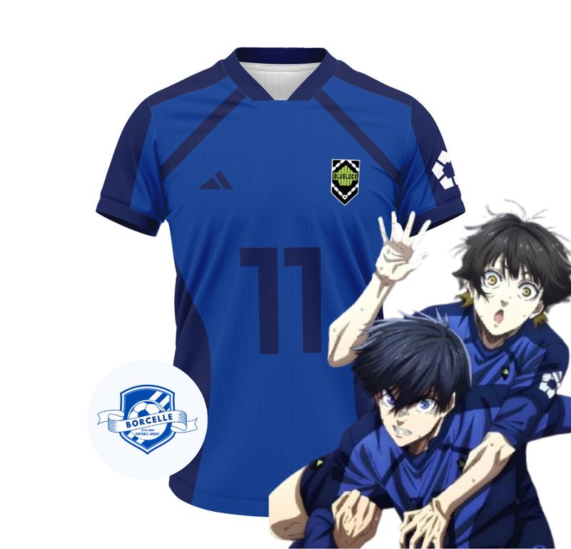 Blue Lock Anime Outfit Isagi Bachira Chigiri Nagi Cosplay Blue - TikTok ...