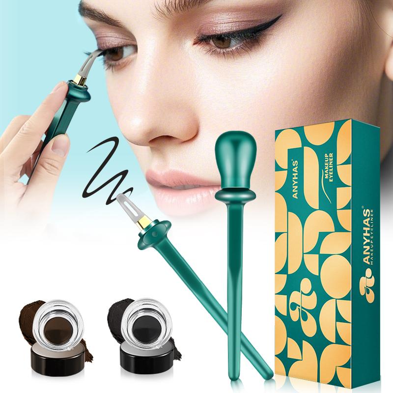 Eyeliner Applicator Kit, Eyeliner Guide With Eyeliner Cream Reusable ...