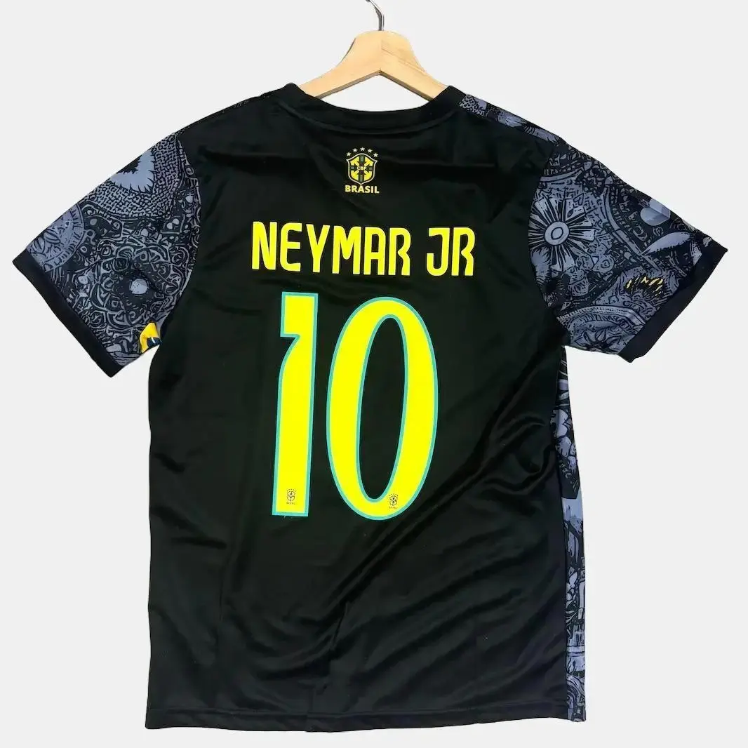 Brazil Neymar Jr. Home Jersey - Unique Design with Number 10, Short ...