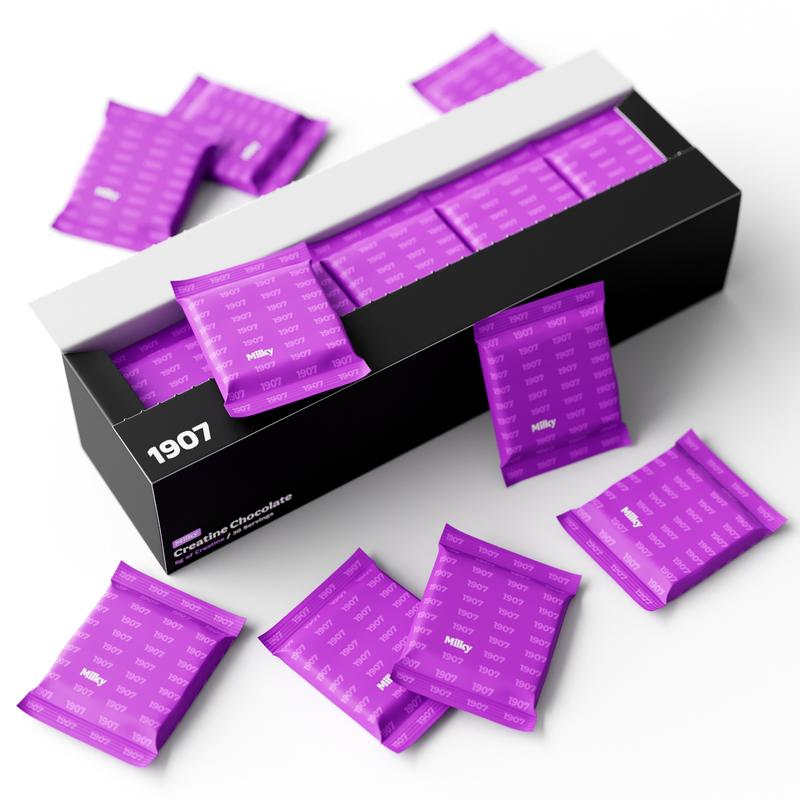 Creatine Infused Chocolate Squares | 5g of Creatine | 30 Servings ...