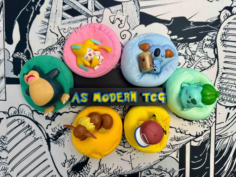 Sleepy Pokemon Vinyl Desk Decoration Figures - 3 Inch Vinyl Design ...