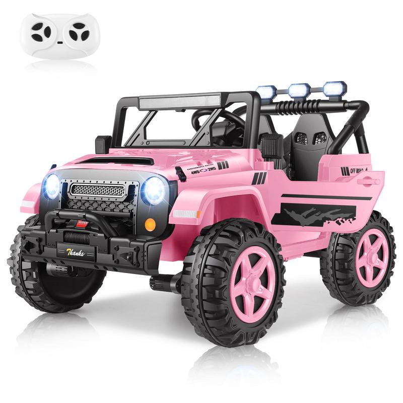 Hikole 24V Ride-On Jeep for Big Kids, 2-Seater with Remote and - TikTok ...