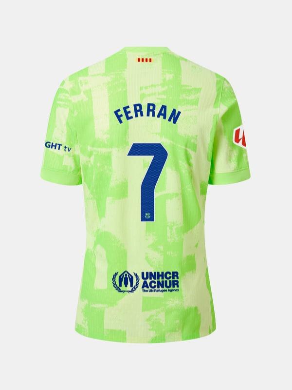 Ferran Torres #7 Third Soccer Shirt 2024/25 Official-Look – UCL ...
