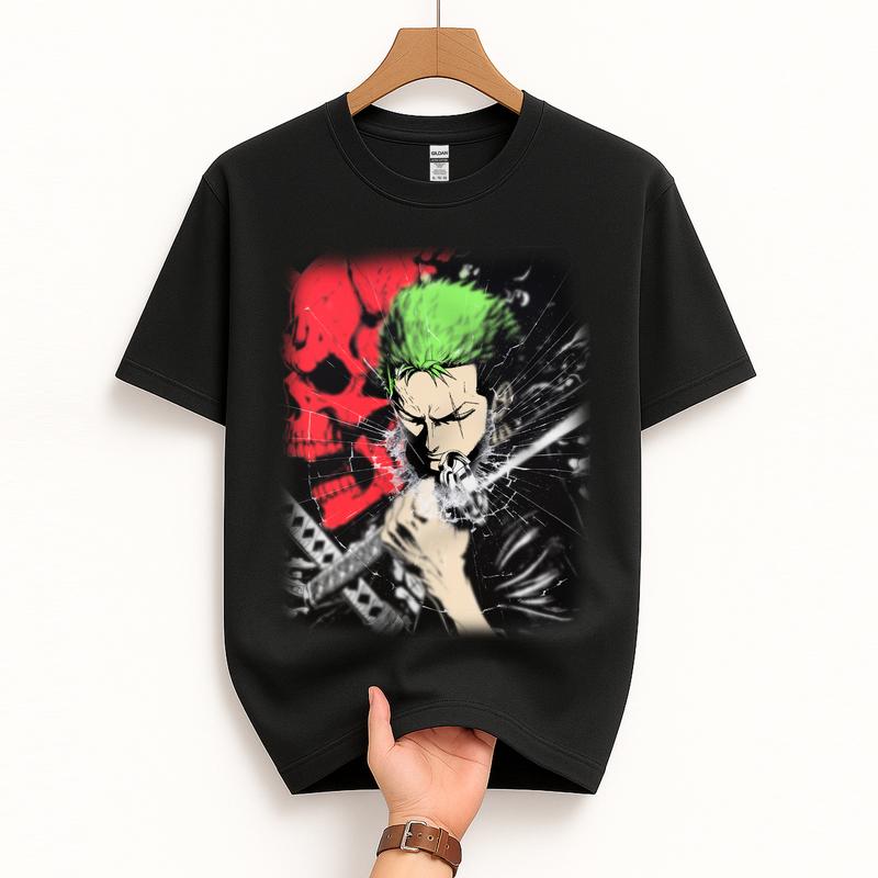 Green Sword Fighter Tee for fans of raw energy and clean lines – Grunge ...