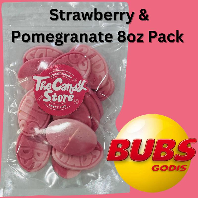 Bubs Pink Oval 8oz Pack - Swedish Candy, Sweet Chewy Snack - TikTok Shop