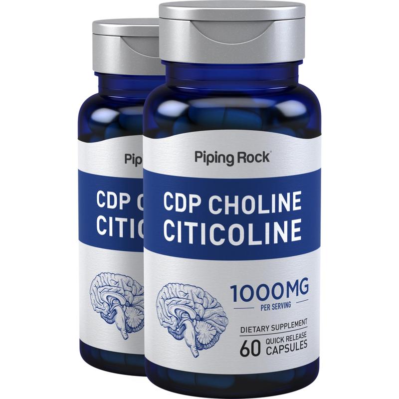 Piping Rock CDP Choline Citicoline, 1000 mg (per serving), 6 - TikTok Shop