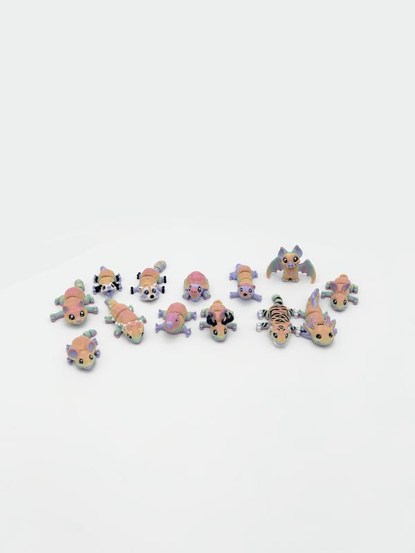 Crazy Creatures 3D Printed Articulated Animal Decor - All 1- - TikTok Shop