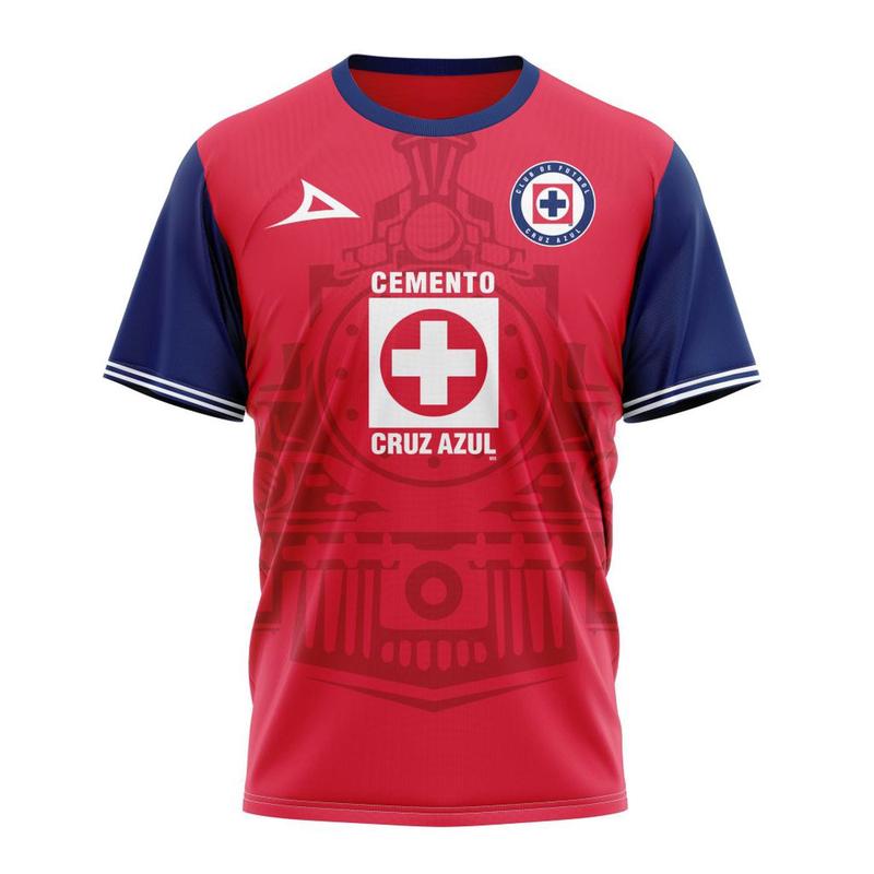 LIGA MX Cruz Azul Shirt 3D Personalized 2024-2025 Third Kits - TikTok Shop