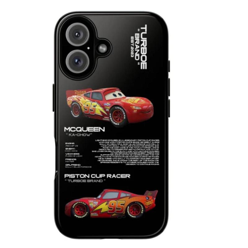 Turboe Lightning Mcqueen Phone Cases For iPhone 161514131211 - TikTok Shop