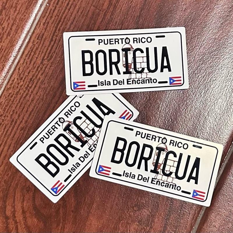 BORICUA 3 pack- 3x 1.5 in Boricua Tag Sticker with Puerto Rico - TikTok ...