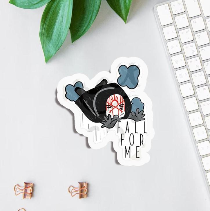 Trending Sleep Token Fall For Me Sticker, metal music sticker, - TikTok ...