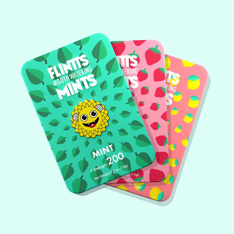 Flintts Mints After Party Variety 3 Pack- Mint, Strawberry Magic ...