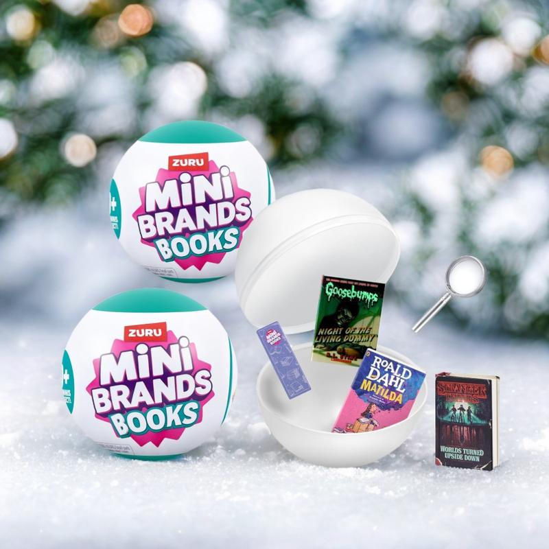 Mini Brands Books (2 Pack) by ZURU Real Miniature Book Brand - TikTok Shop