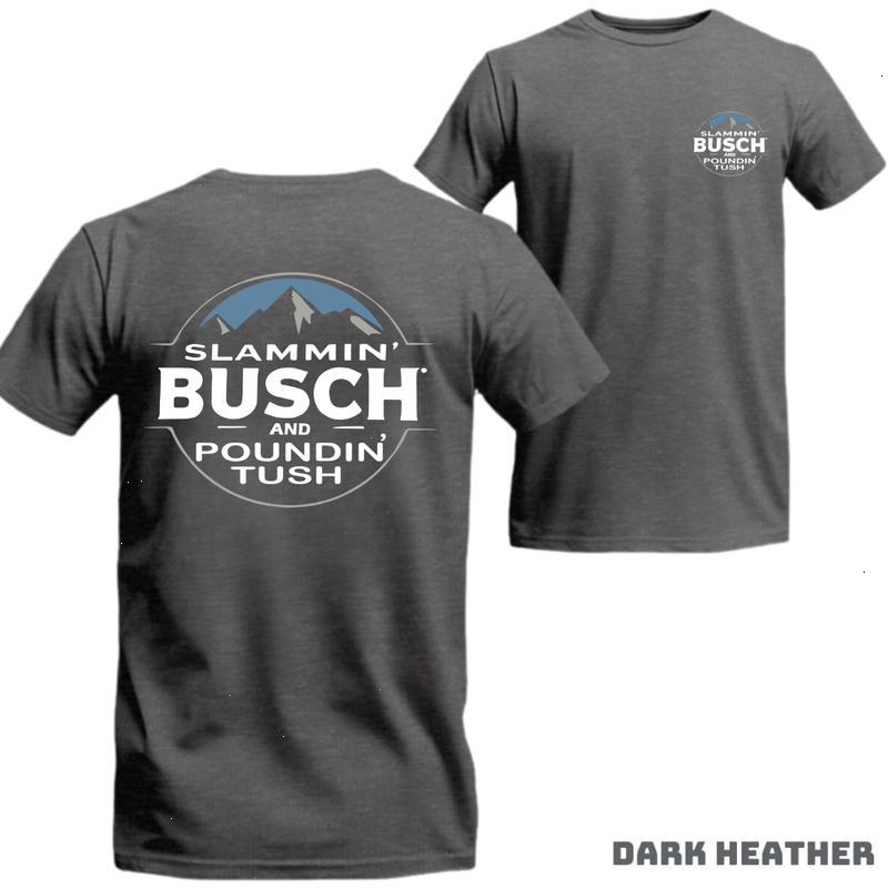 Slammin’ Busch Graphic Shirt with Bold Beer & Fun Style Message , Ideal ...