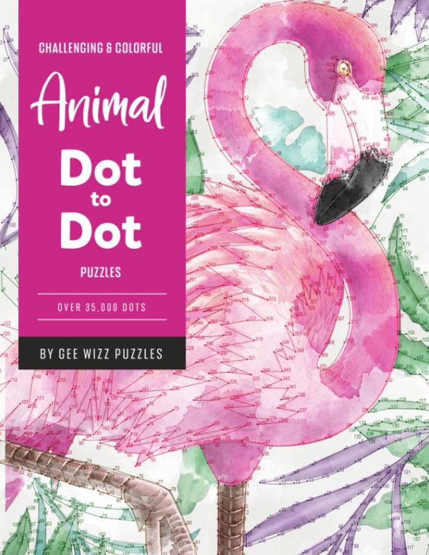 Extreme Animal Dot to Dot Puzzle Book: 50, Yes 50! Extreme Animal ...