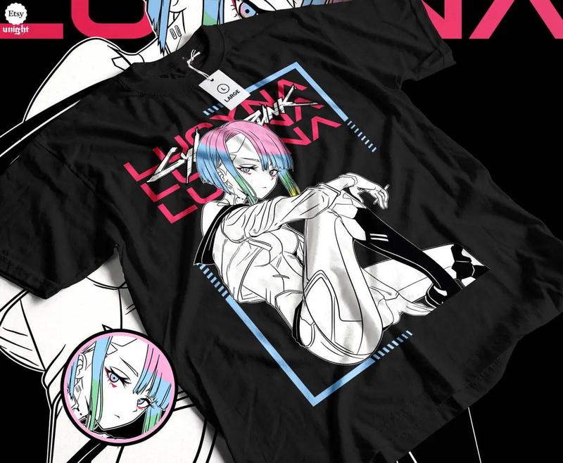 Cyberpunk 2077 Shirt, Cyberpunk Edgerunners Shirt, David Martinez Shirt, Lucyna Kushinada Shirt ...