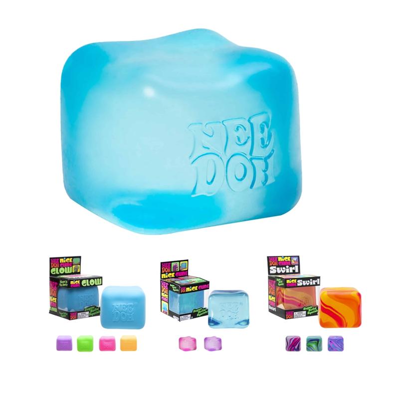 Schylling NeeDoh Nice Cube - Best-Selling Sensory Fidget Toy - TikTok Shop