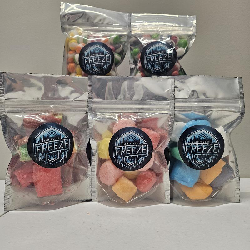 5 pack Sample Freeze Dried Candy from Limitless Freeze - TikTok Shop