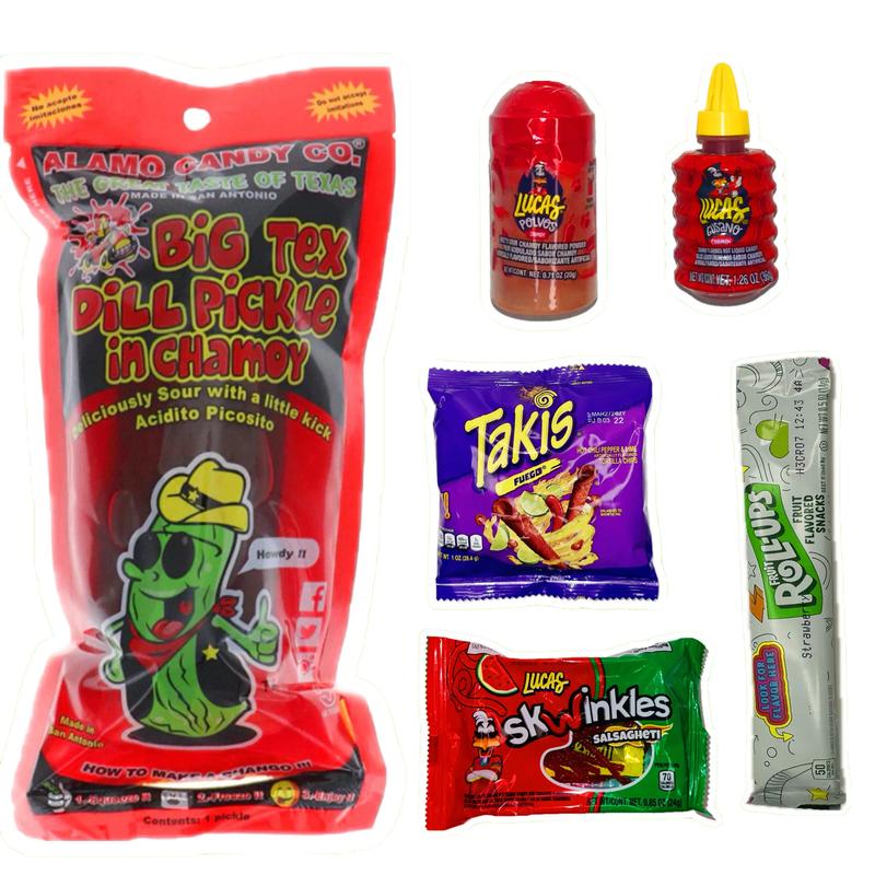 Takis Chamoy Pickle Kit With Lucas Gusano - TikTok Shop