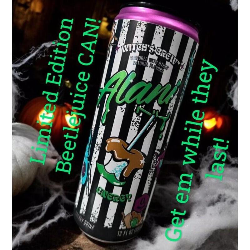 2024 Alani Nu Witch’s Brew BEETLEJUICE Limited Edition Promotion ...