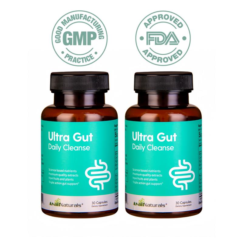 Ultra Gut Capsules | Senior Colon Cleanse |Senna & Psyllium Husk ...