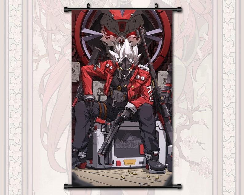 [UNFRAMED] Anime Scroll Painting Zenless Zone Zero ZZZ Billy - TikTok Shop