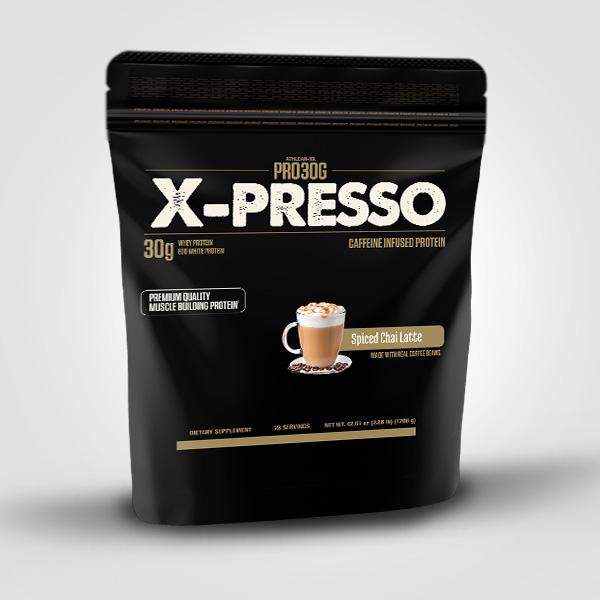 ATHLEAN-X PRO-30G X-Presso - Caffeinated Premium Protein Powder (Whey ...