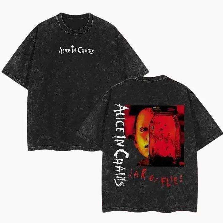 Retro Vintage Alice In Chains Double Side Shirt - Music Tour Merch ...