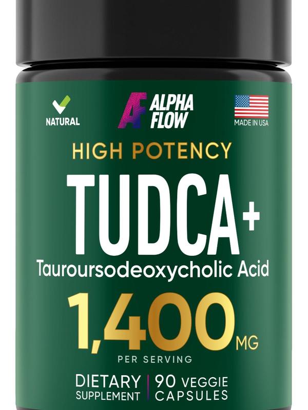 TUDCA Supplement - Liver Support Complex with Purified Bile Salts ...