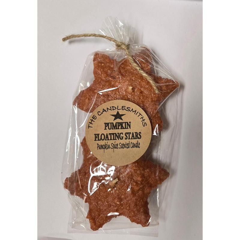 Pumpkin Small Star Floating Candle Two Pack - TikTok Shop