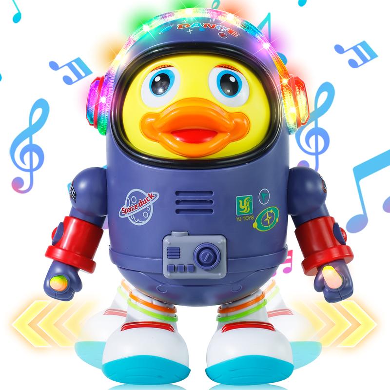 Electric Space Duck Toy with Music & Lights | Dancing Singing Duck Toy ...