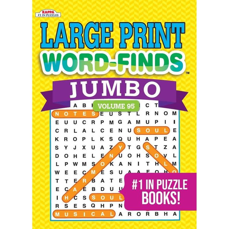 Jumbo Large Print Word Find- Word Search Puzzle Book Paperback - TikTok ...