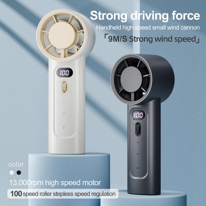 High speed Portable Handheld Fan: Speed Adjustable (1-100) Mini ...