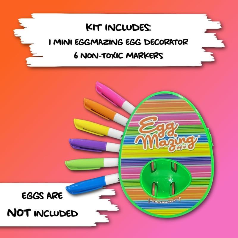 The EggMazing Easter Egg Mini Decorator Kit Arts and Crafts Set ...