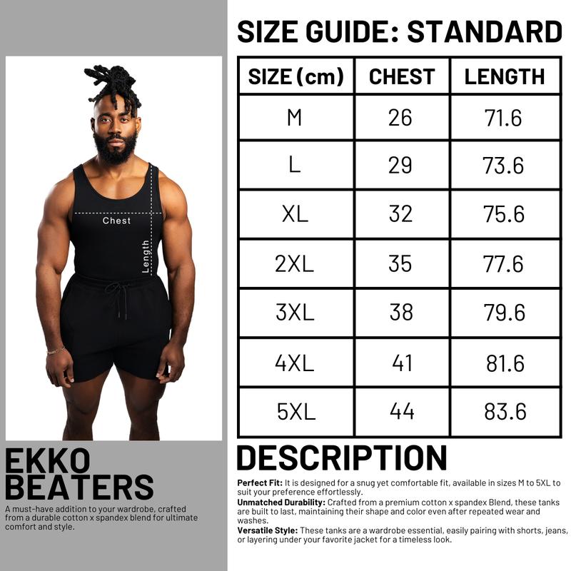 EKKO BEATERS (Please Size up) Cotton Spandex 340gsm Sleeveless - TikTok ...