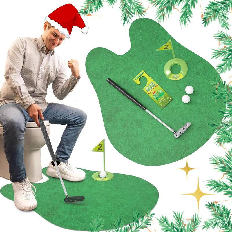 Potty Putter Toilet Time Golf Game | Novelty Gift for Golfer - TikTok Shop
