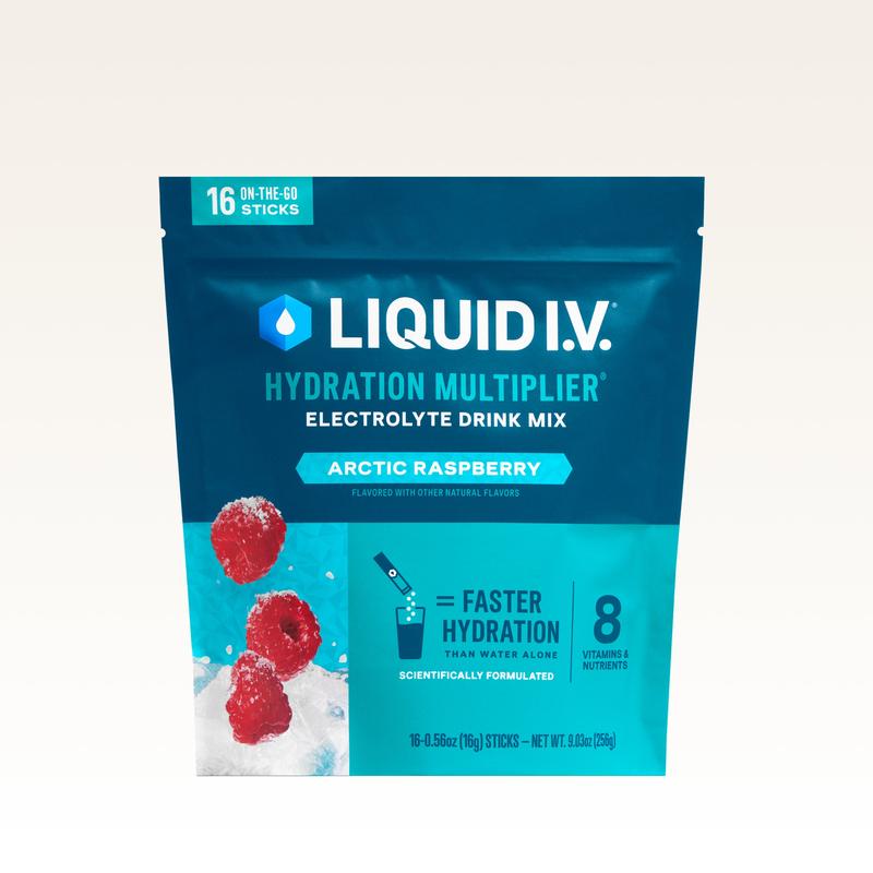 Liquid I.V. Hydration Multiplier - Arctic Raspberry - Hydration Powder ...