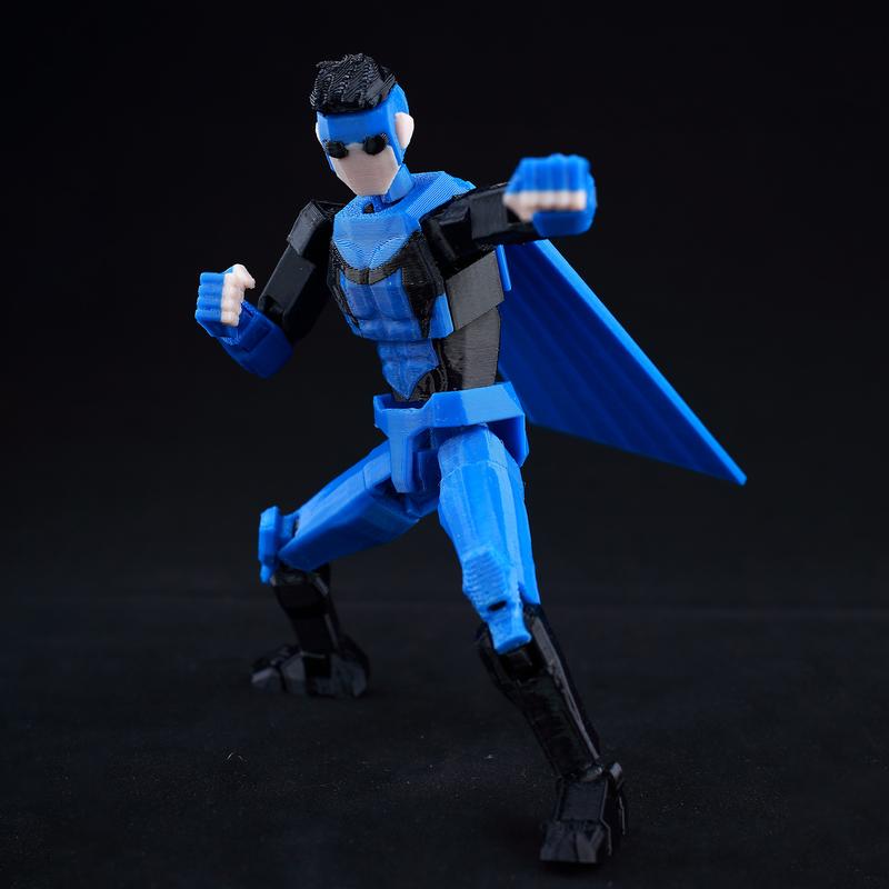 Invincible Mark Grayson Suit Action Figure Anime Model, Multi-Jointed ...
