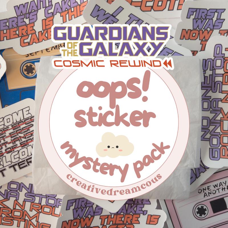 Oops! Cosmic Rewind Sticker Mystery Pack | Cosmic Rewind Mystery ...