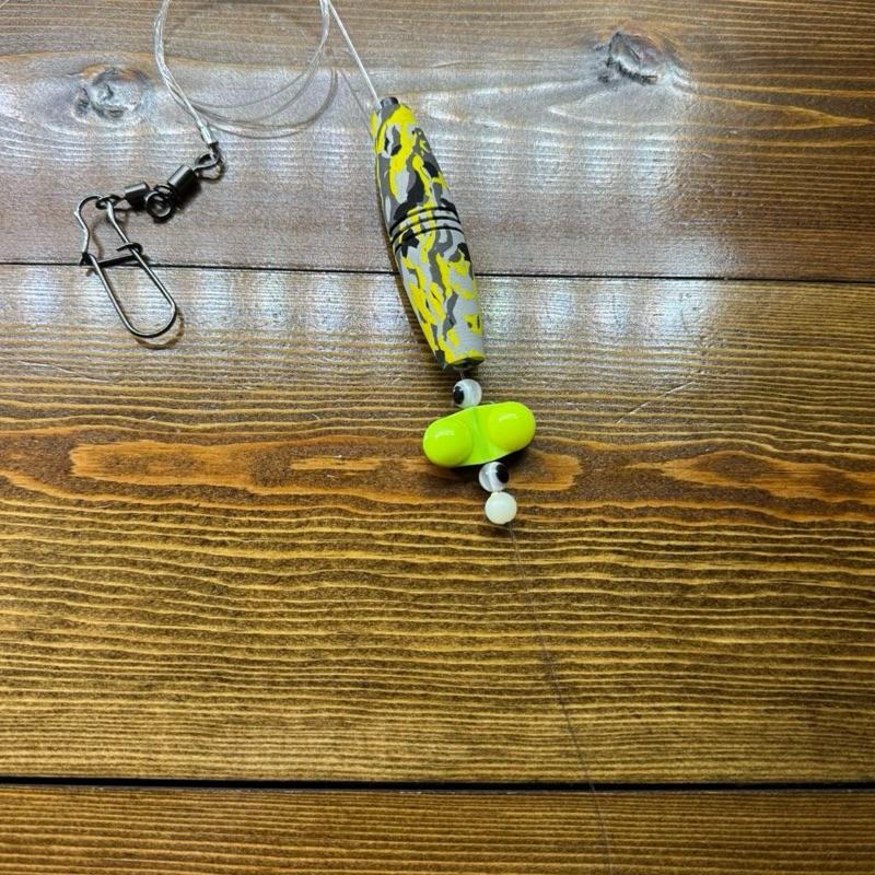 Matt Catt Rig Yellow Camo Santee Cooper Fishing Rig - TikTok Shop