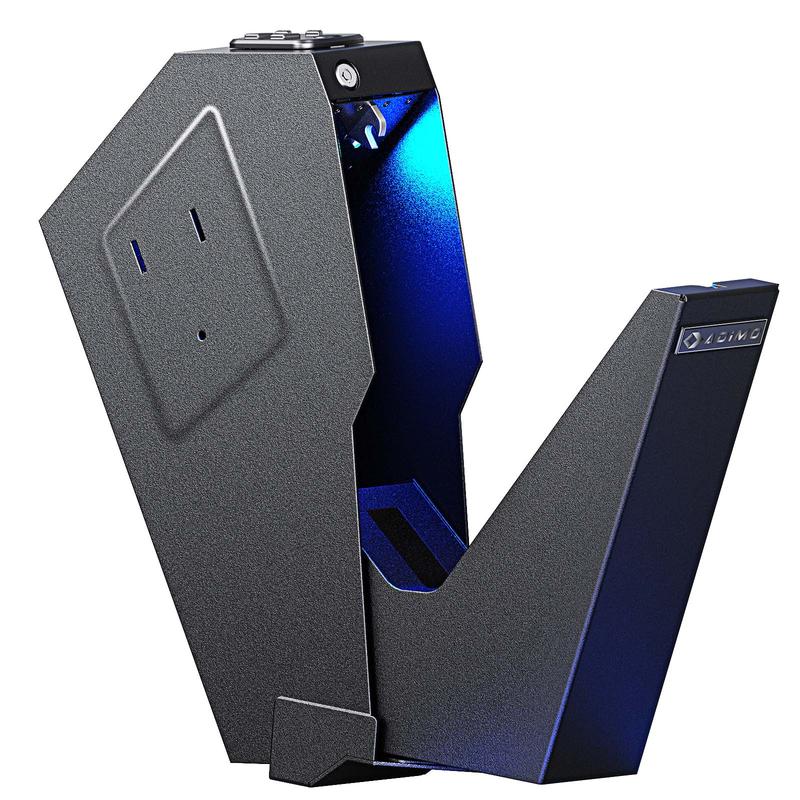 ADIMO Biometric Fingerprint Safe with Keypad Lock, gun safe for ...