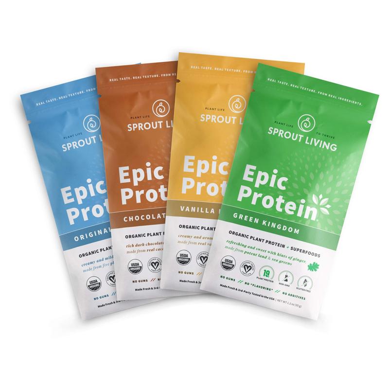 Organic Superfood Plant Protein Powder Classic Sample Kit - TikTok Shop