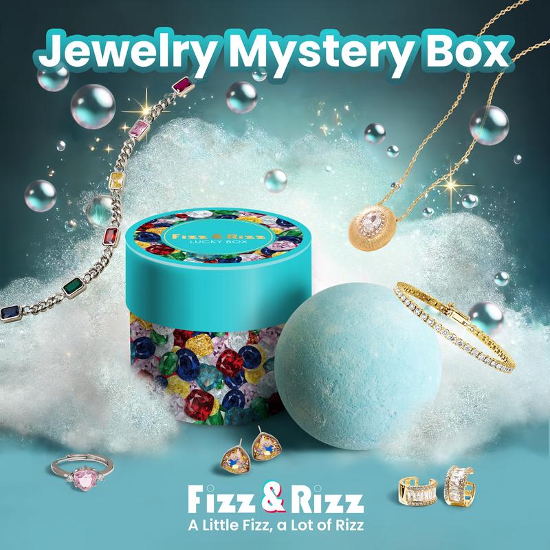 New Fizz and Rizz Jewelry Mystery Box with Random Fine Jewelry - TikTok ...
