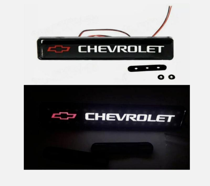 Chevrolet Chevy Logo LED Light Car Front Grille Badge Illuminated ...