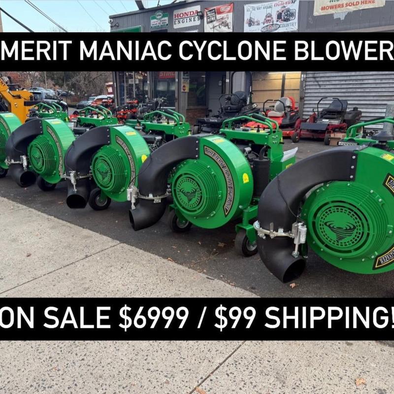 2025 Merit Maniac Cyclone 23 HP stand on blower - TikTok Shop