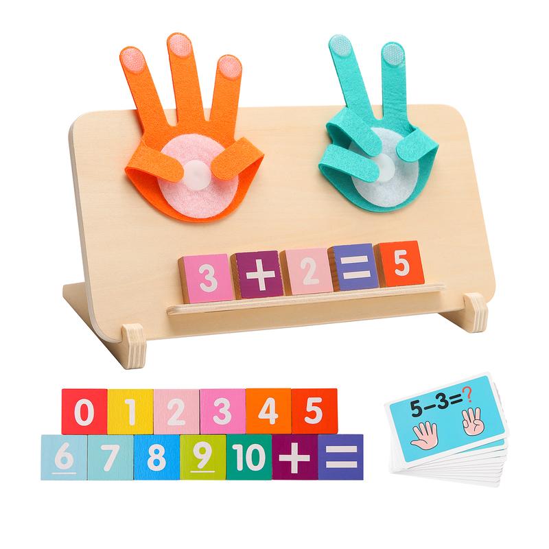 Educational Maths Toys,Finger Counting Math Montessori Toys for ...