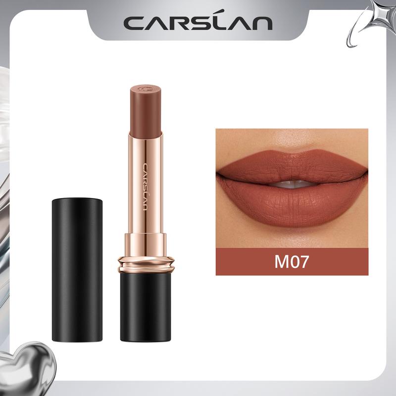 CARSLAN Matte Lipstick, Hydrating Lip Makeup, Highly Pigmented Lipstick ...